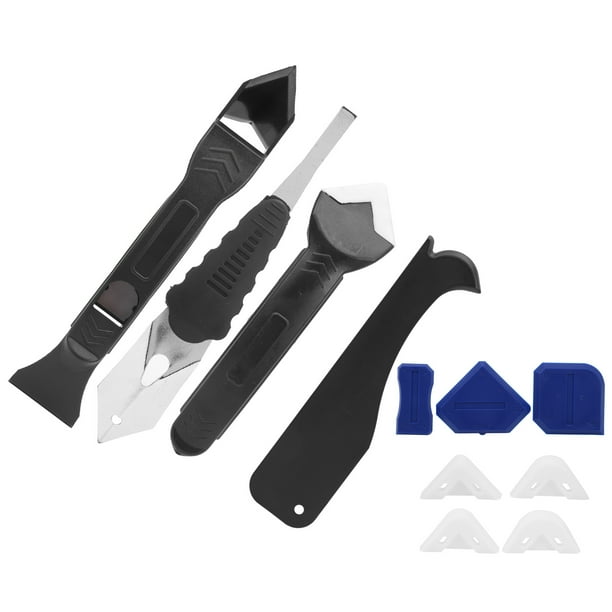 11pcs Sealant Spatula Plastic Caulking Finisher Cleaning Nozzle ...