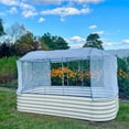 Vego Garden's Outdoor Raised Garden Bed Modular Cover System (3.5'X3.5 ...