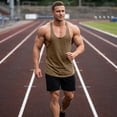 Luvior Men’s Workout Soft Gym Bodybuilding Stringer Tank – Ultra-Light ...