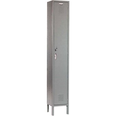 Global Industrial 16 Person Locker, 12 x18x12, Unassembled, Gray ...