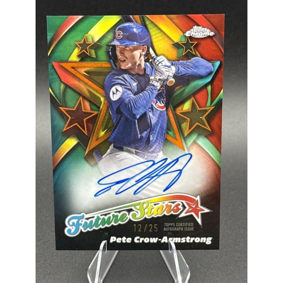 2025 Topps Chrome Future Stars Pete Crow-Armstrong #FSA-PC /25 ...