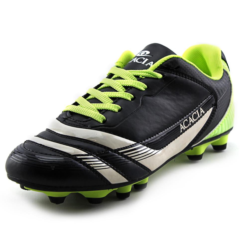 Acacia STYLE -37-070 Thunder Soccer Shoes - Black and Lime, 7A ...