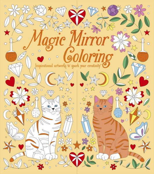 Pre-Owned Magic Mirror Coloring: Inspirational Artworks to Spark Your ...