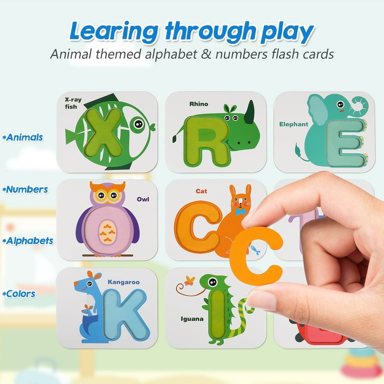 Alphabet and Number Bingo With Flashcards Printable Preschool ...