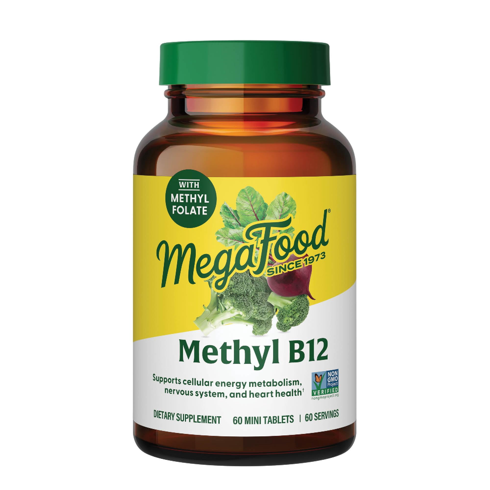 Suplemento MegaFood Methyl B12 60 comprimidos veganos | Bodega Aurrera ...
