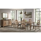 Intercon Highland Traditional Wood Dining Table, Brown, Solid Pine, 22 ...