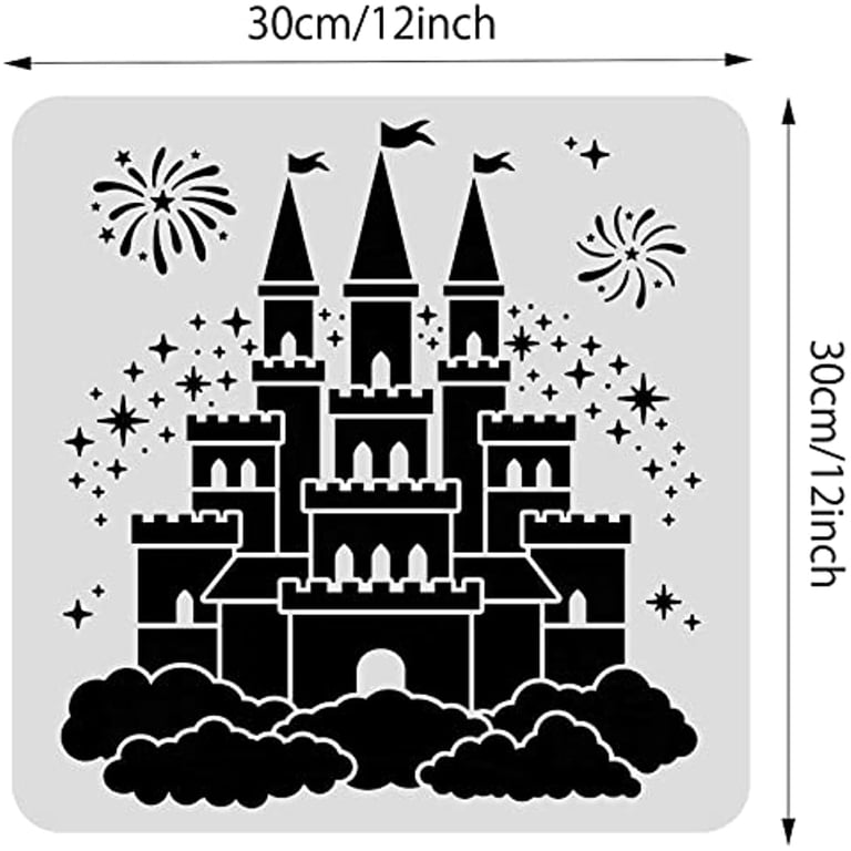 Disney Castle Stencils