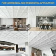 Art3d 12-Pack 2ft x 2ft Square Drop Ceiling Tile, PVC Ceiling Panel ...