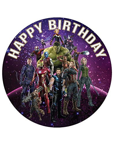 Avengers Cake Toppers