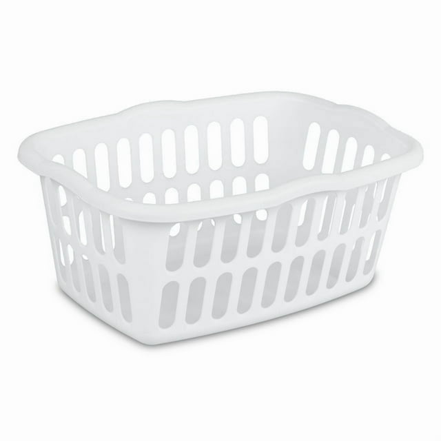 Click here for Sterilite 53 Liter White Laundry Basket - White  5... prices