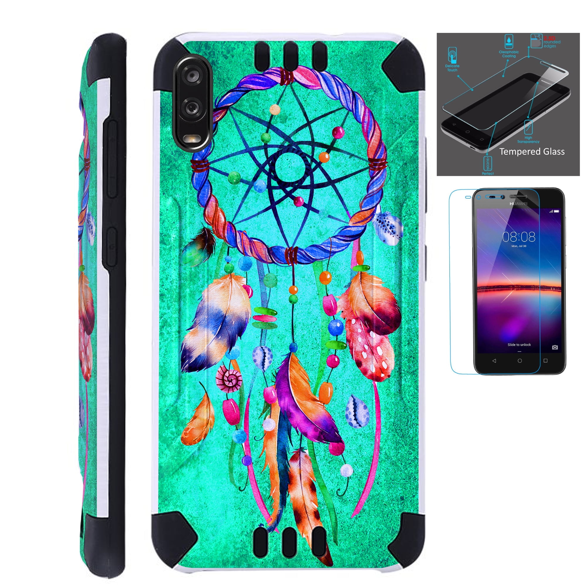 WORLD ACC Combat Guard Phone Case Compatible with TCL A2X + Screen ...