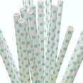 Sets of 100 Paper Straws Great for Birthday Wedding Baby Shower Party ...
