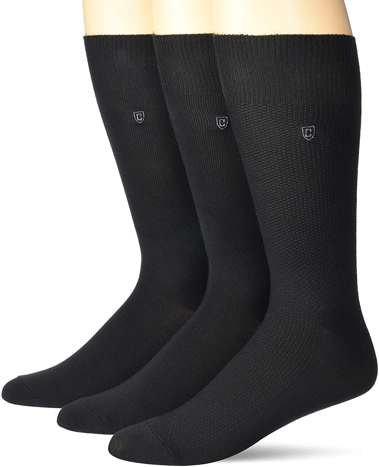 Chaps Mens Super Soft Birdseye Crew Socks 3-Pair - Walmart.com