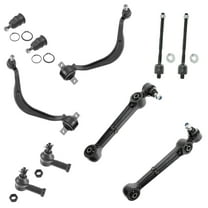 TRQ 6pc Steering & Suspension Kit Inner Outer Tie Rods w/ Lower Control ...