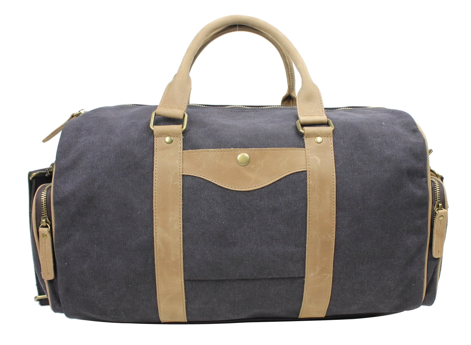 Classic Medium Canvas Duffle Bag CD01.GRY - Walmart.com