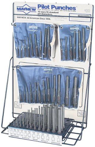 Wright Tool 9684 Pilot Punches Display 63 Piece - Walmart.com