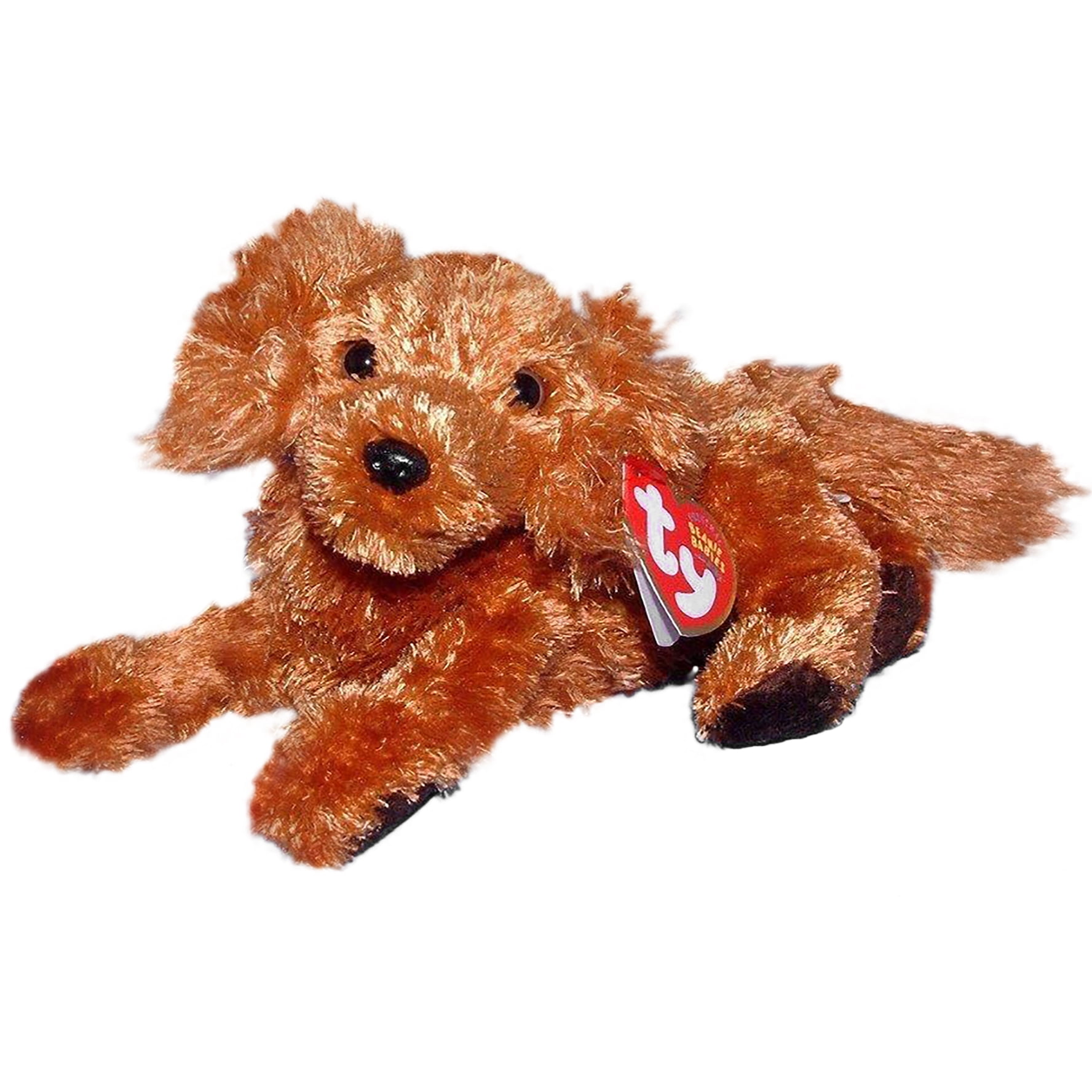 Ty Beanie Baby: Fitz the Dog | Stuffed Animal | MWMT's - Walmart.com