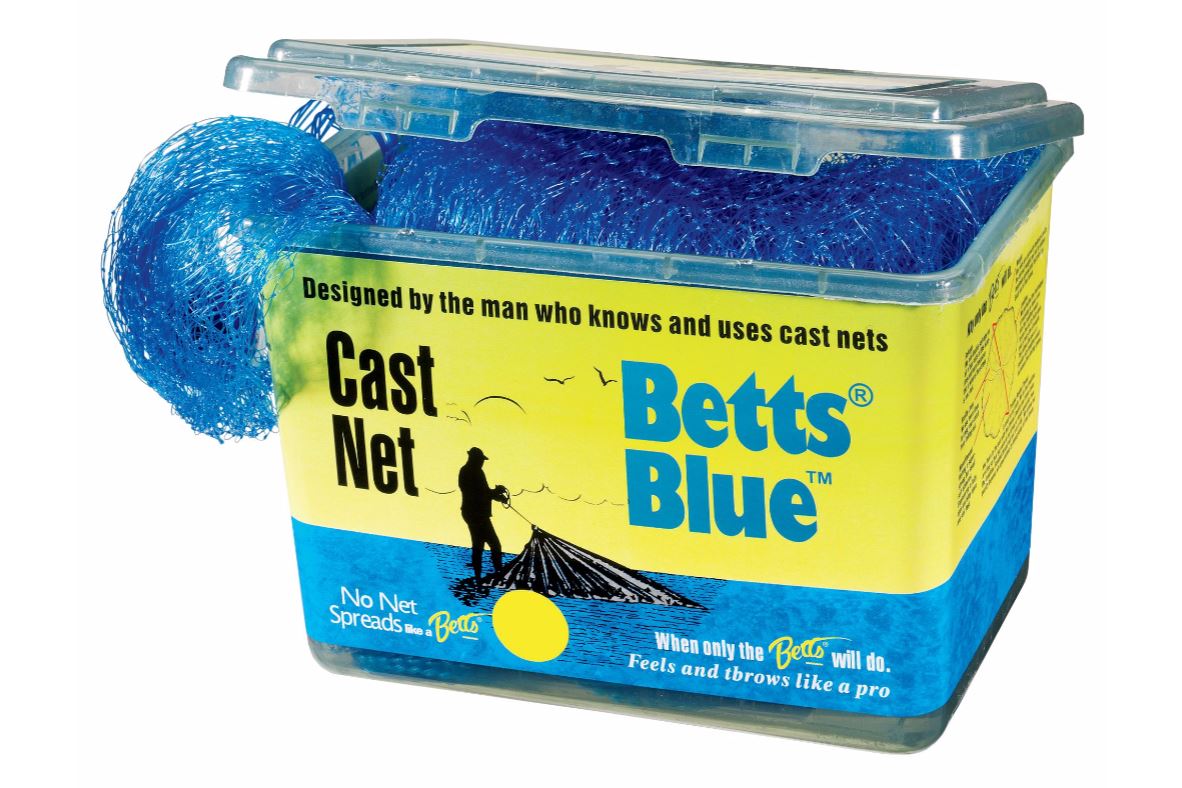 Betts Bluee Mono Cast Net 8' 1/2" Mesh, 15B-8 - Walmart.com