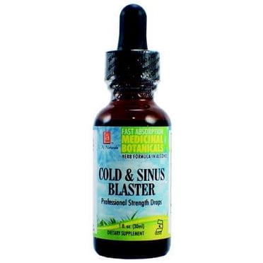 L A Naturals Congestion & Sinus Blaster Spray, 1 Oz HSA/FSA Eligible ...