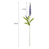 Sunjoy Tech Single Stem Artificial Lavender Easy Care Not-fading Flower ...