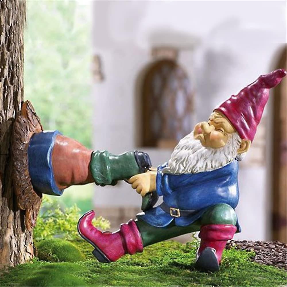 Click here for Mingchuang Shijia Chislim Resin Funny Gnome Garden... prices