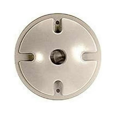 Hubbell Raco 6239NI Nickel Plated Concealed Receptacle Floor Box Kit ...