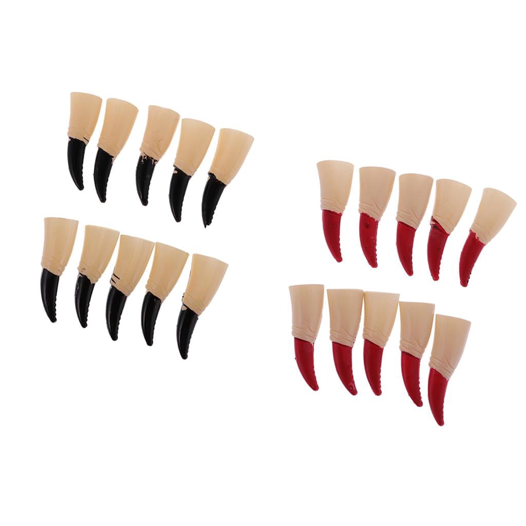 Piezas de 20 Prop de Halloween Uñas Blandas Uñas Postizas Uñas Postizas ...