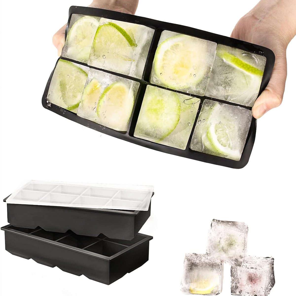 Click here for Dutchman Silicone Ice Cube Tray For Drinks  Large... prices