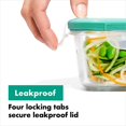 Good Grips 1 Cup Smart Seal Airtight Glass Round Food Storage Container ...