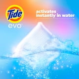 Tide Evo Laundry Detergent Tiles, 100% Concentrated, 6X Cleaning Power ...