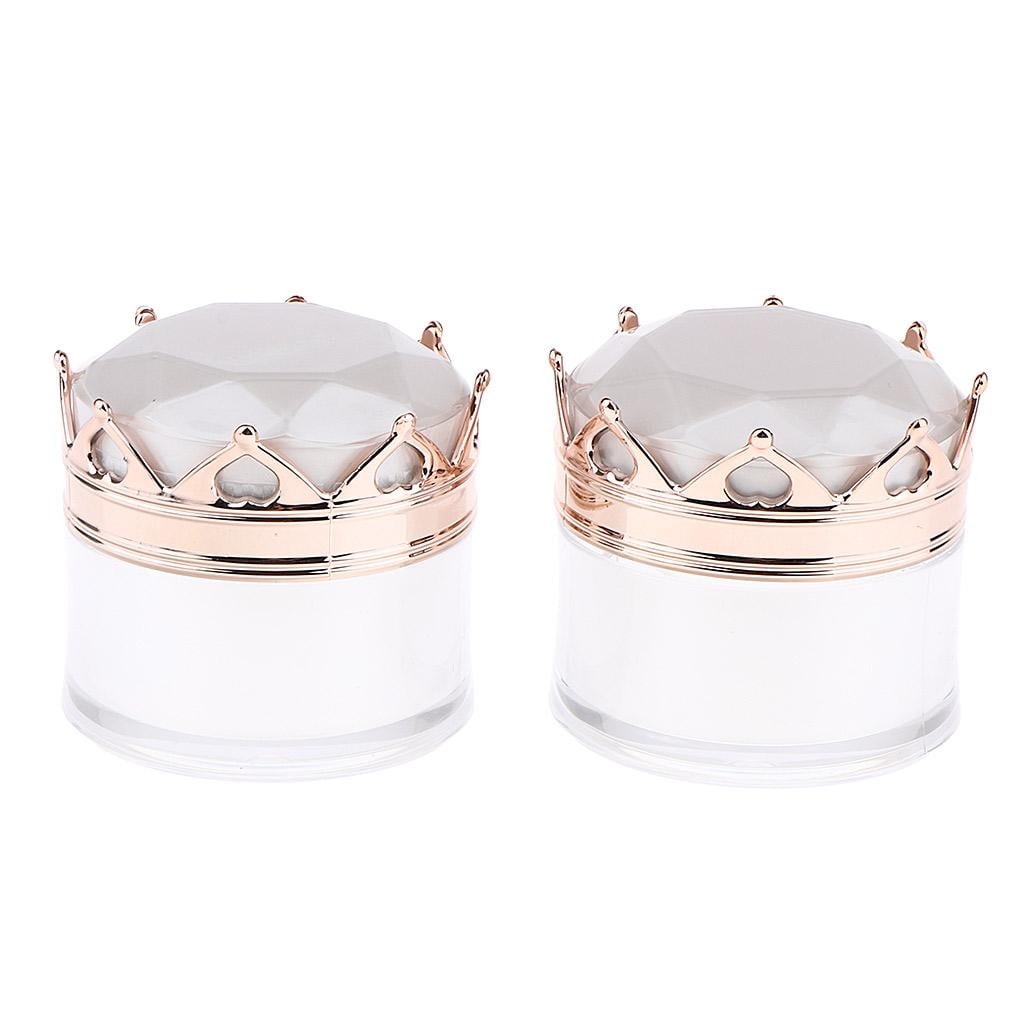 2 Pcs 5g Cosmetic Empty Jar Makeup Lip Containers - Walmart.com