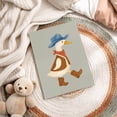 Affixzi Western Themed Vintage Cowboy Goose Nursery Wall Art for Baby ...