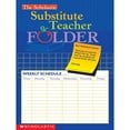 The Scholastic Substitute Teacher Folder - Walmart.com