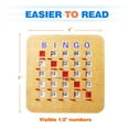 GSE 100-Pack Shutter Bingo Cards: 5-Ply Stitched, Sliding Window ...