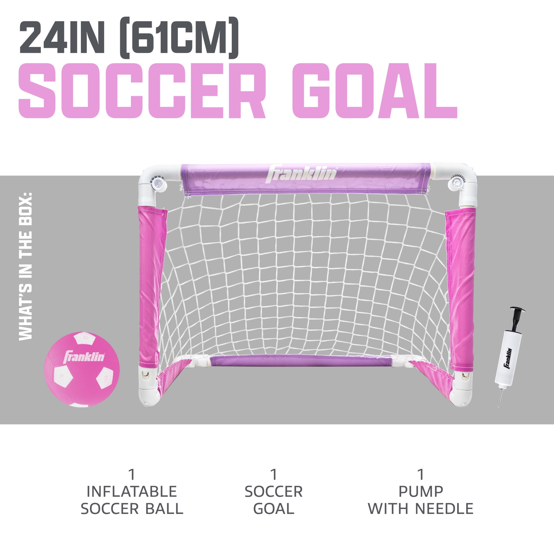 Pink Football Goal
