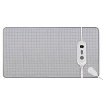 Sunbeam 12" x 24" King-Size Heating Pad with Compact Storage, Gray ...
