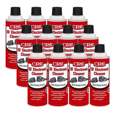 CRC QD Electrical Spray Cleaner Aerosol, 4.5 fl. oz, 12 Pack (05101 ...