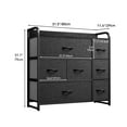 YINTATECH Dresser Storage Small Furniture Bins, 7-Drawer Fabric and ...