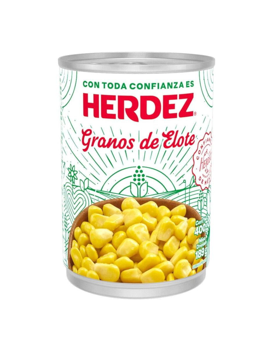 Pack de 24 Elote Herdez lata de 400 gr Herdez 400 gramos | Walmart en línea