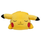 Free Shipping! Pokemon Sleeping Plush Pikachu 18-Inch Soft Cuddly Toy ...