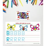 Key Education Print Alphabet Letters Early Learning Manipulative (13 ...