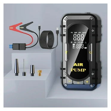 Stanley Fatmax 1000 Peak Amp Portable Jump Starter with Air Compressor ...