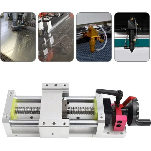 Miumaeov Roll over image to zoom in Linear Stage Actuator Travel 200mm, Ballscrew 1605 Double ...