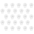 Alasum 25Pcs Practical Transparent Spring Cord Locks for DIY Clothing ...