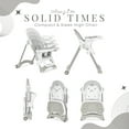 Dream On Me Solid Times High chair, Compact & Sleek High Chair ...