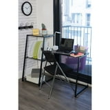 Alba - Hornew Silent Wall Clock - Black - Walmart.com