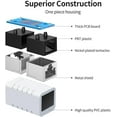 LINYAN-RJ45 Coupler Ethernet Cable Extender Female to Female Connector ...