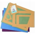 Pacon Pre-Cut Mat Frames for Photo/Art, 12 Mats/ 5 Asst Sizes, 60/Pack ...
