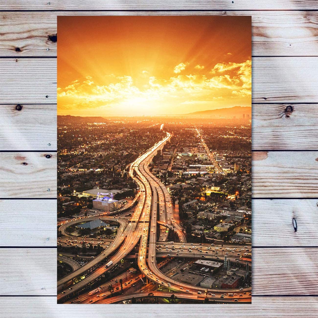 Nature Landscape Canvas Wall Art Artwork Wooden Frame Painting Los ...