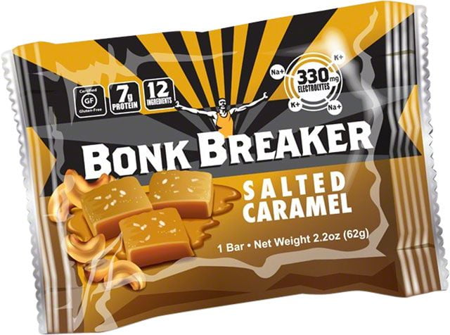Bonk Breaker Energy Bar: Salted Caramel Box of 12 - Walmart.com